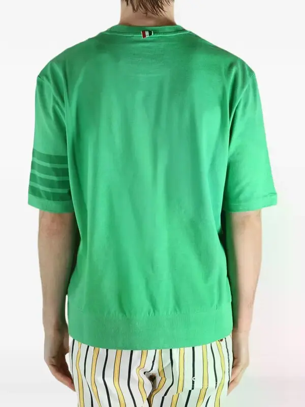 Thom Browne Stripe-detail T-shirt