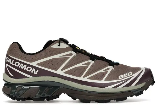 SALOMON Xt-6 Sneakers - Walnut/huckleberry/urban Chic
