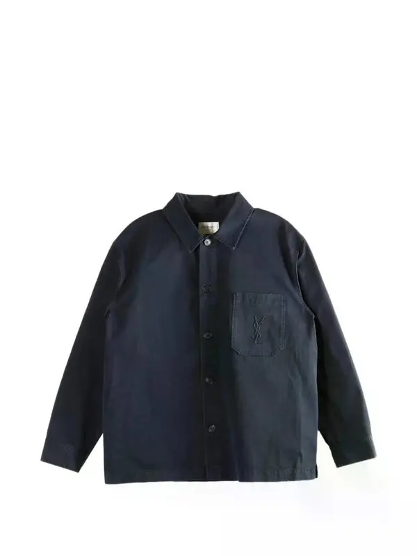 Saint Laurent Cassandre Shirt Jacket - Blue