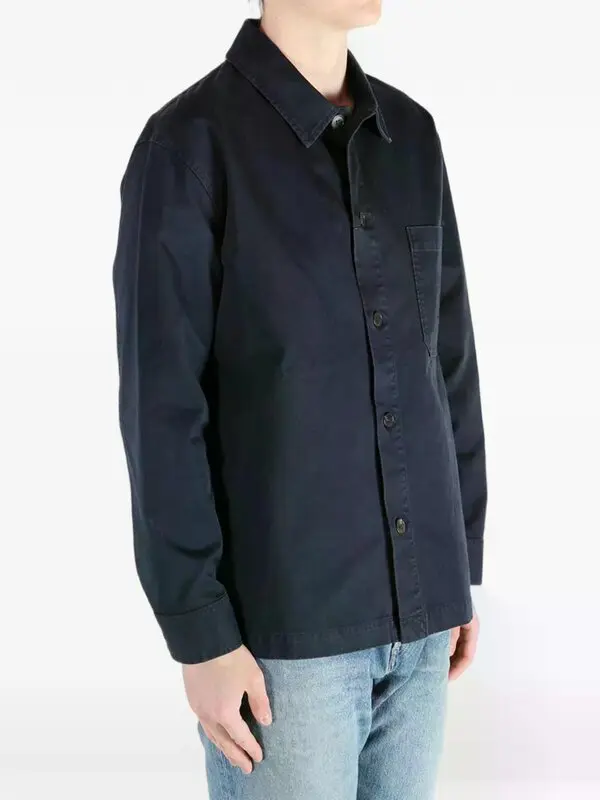 Saint Laurent Cassandre Shirt Jacket - Blue