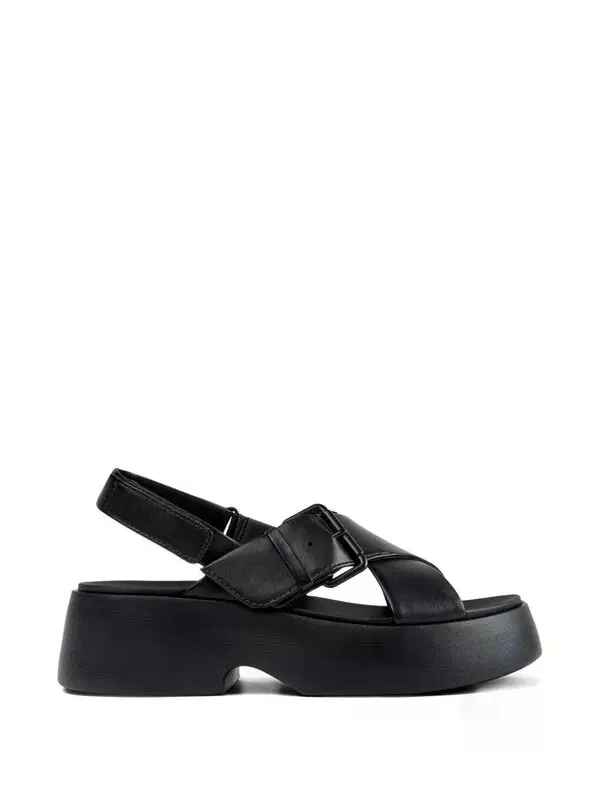 Camper Tasha Buckle-straps Sandals - Black