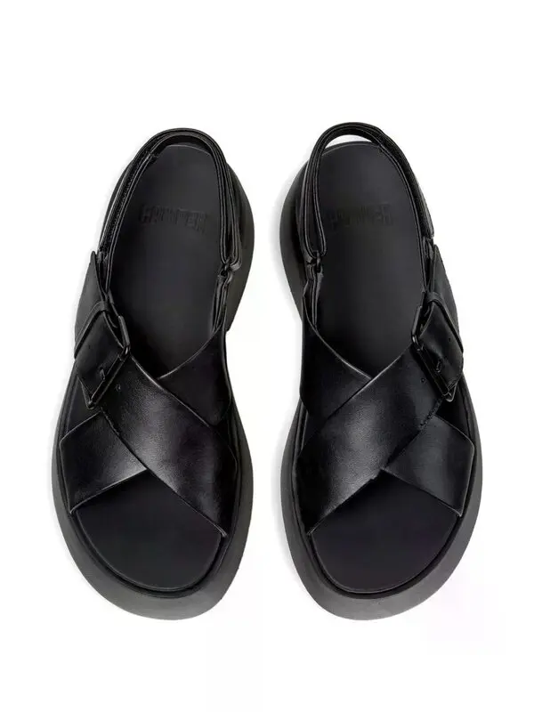 Camper Tasha Buckle-straps Sandals - Black