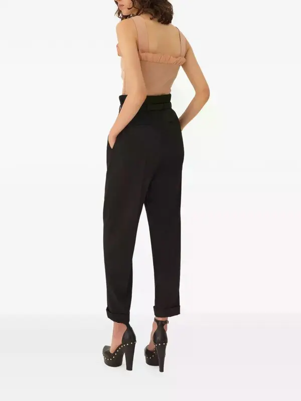 Chloé Belted Pleated Trousers