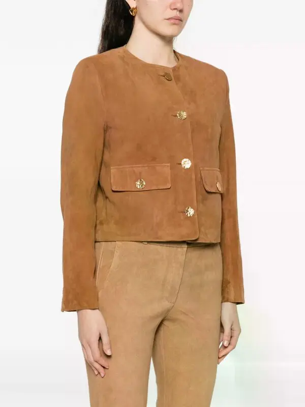 ARMA Button-up Jacket - Brown