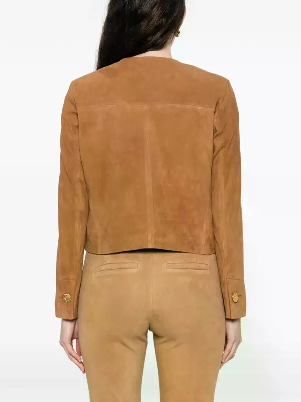 ARMA Button-up Jacket - Brown