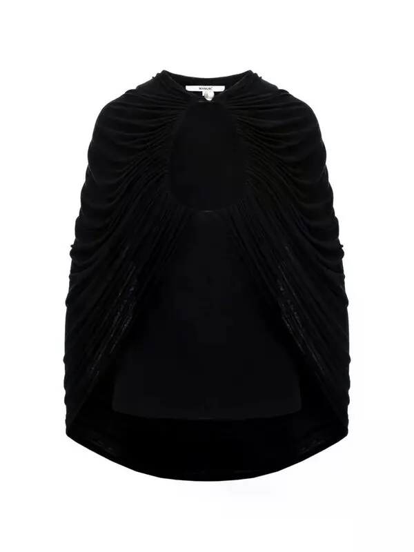 MANURI Draped Blouse