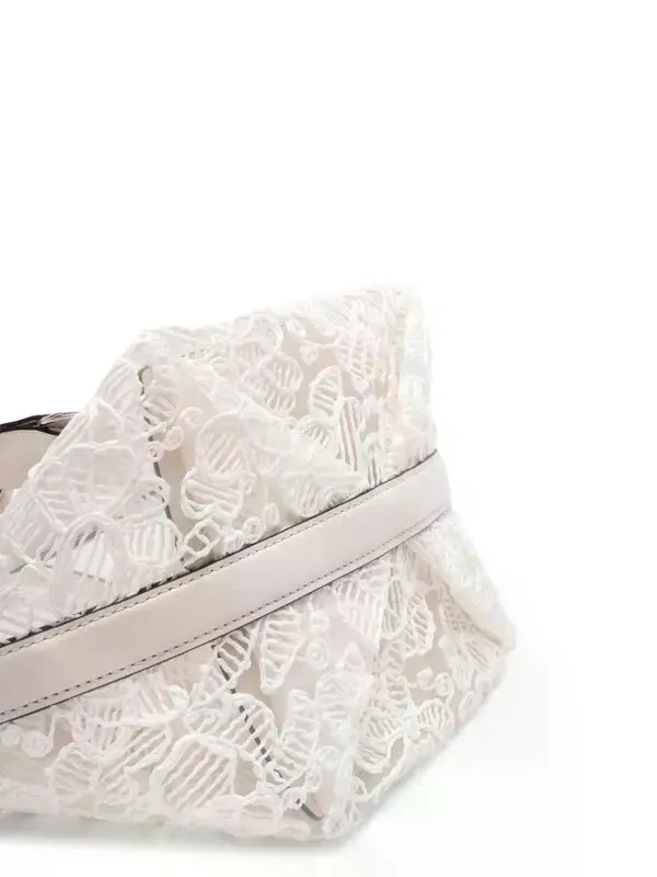 Ermanno Scervino Floral Lace Shoulder Bag