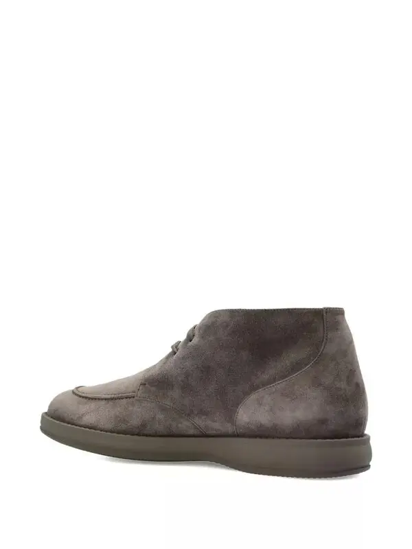 Brioni Lace-up Ankle Boots - Brown