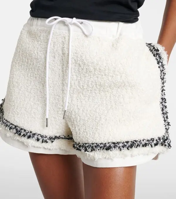Sacai Bouclé Shorts