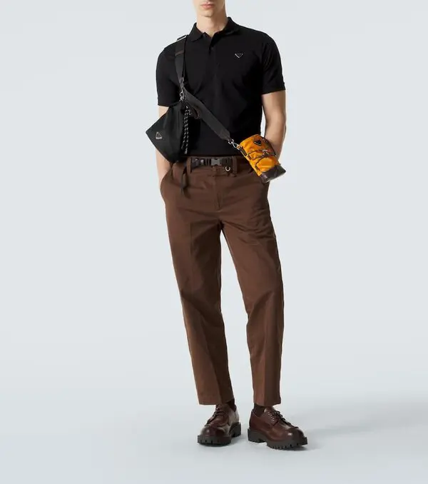 Prada Cotton Piqu� Polo Shirt