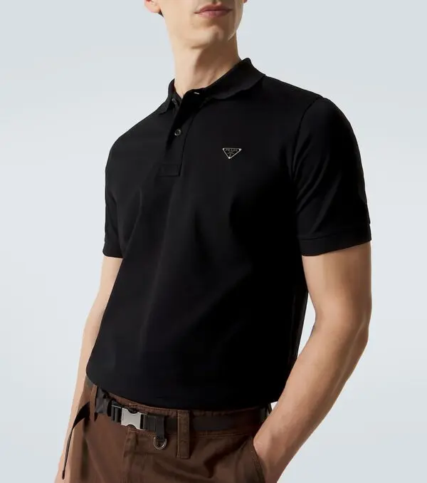 Prada Cotton Piqu� Polo Shirt