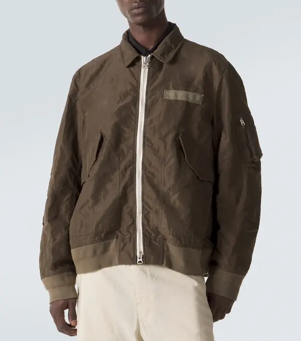 Sacai Twill Blouson Jacket