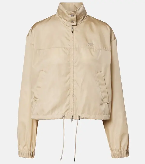 Prada Re-nylon Jacket - Beige