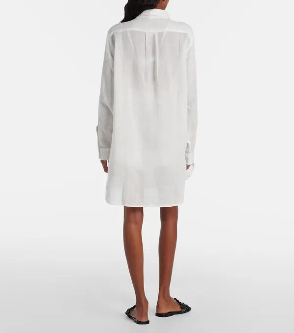 Polo Ralph Lauren Oversized Linen And Cotton Shirt