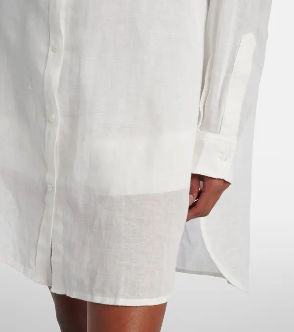 Polo Ralph Lauren Oversized Linen And Cotton Shirt
