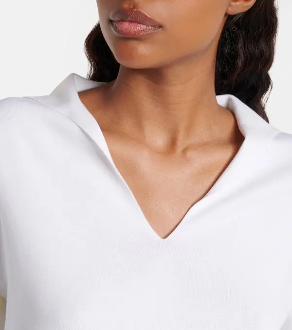 Loro Piana Siena Silk And Cotton Polo Sweater