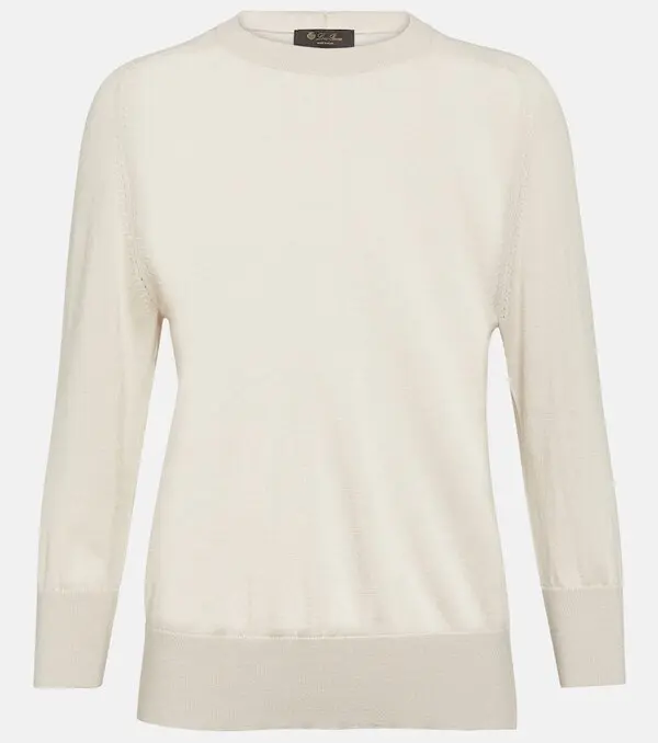 Loro Piana Piuma Cashmere Sweater - Beige