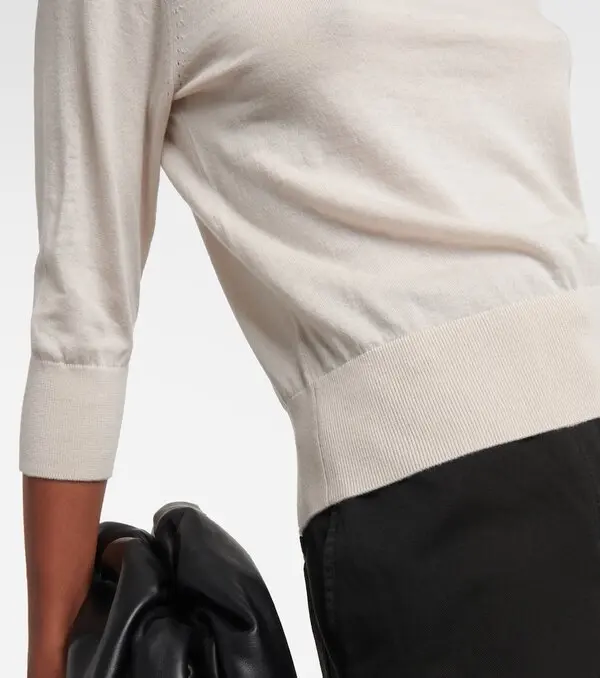 Loro Piana Piuma Cashmere Sweater - Beige