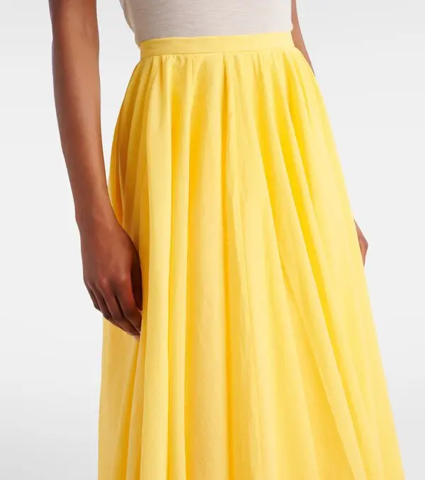 Jacquemus Paysan Asymmetric Midi Skirt