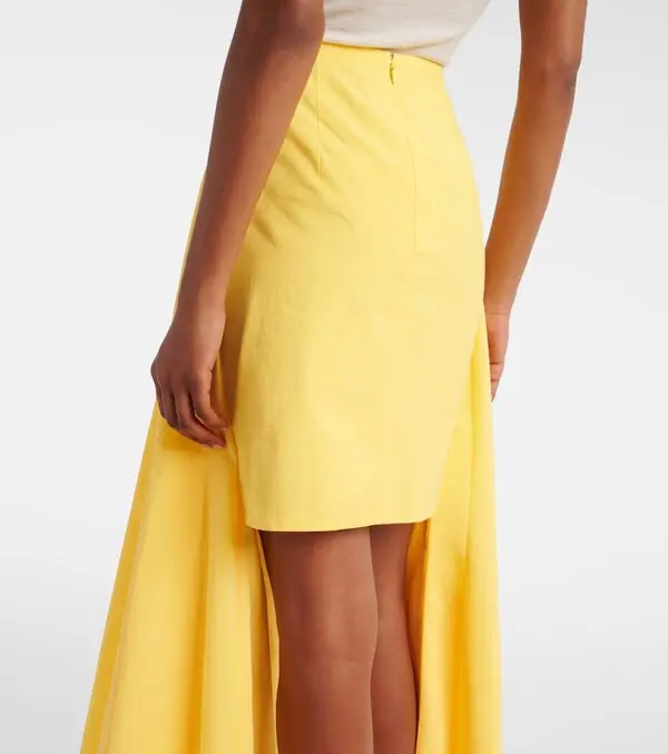 Jacquemus Paysan Asymmetric Midi Skirt