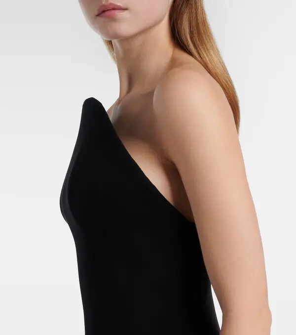 Alaïa Sheer Jersey Cocktail Dress