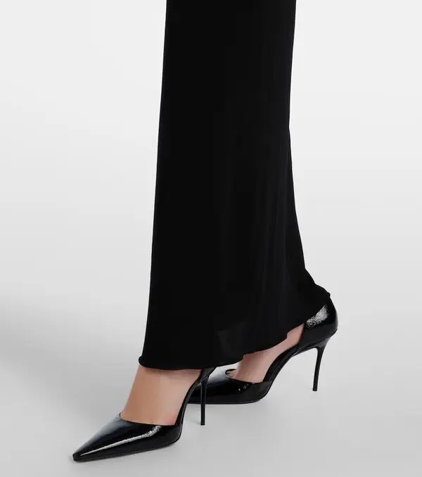 Alaïa Sheer Jersey Cocktail Dress