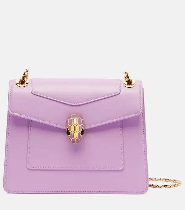BVLGARI Serpenti Forever Small Crossbody Bag - Purple