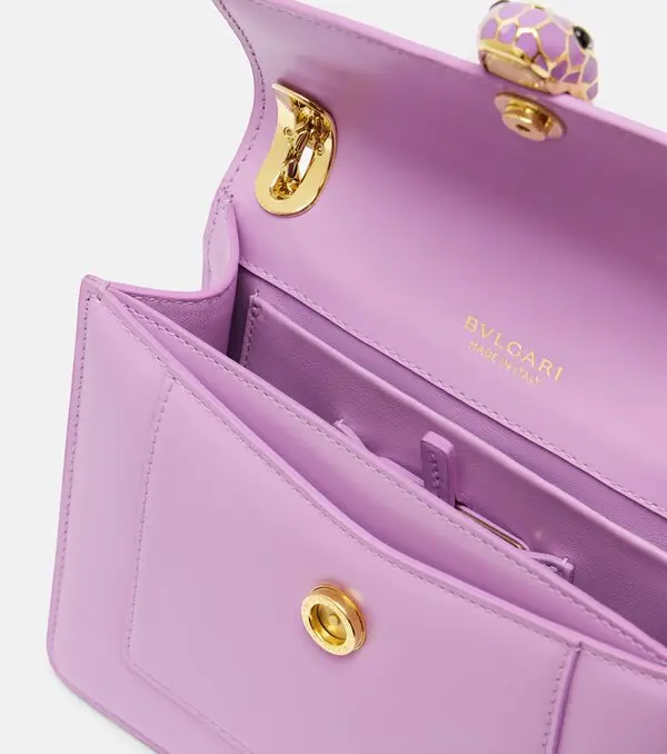 BVLGARI Serpenti Forever Small Crossbody Bag - Purple