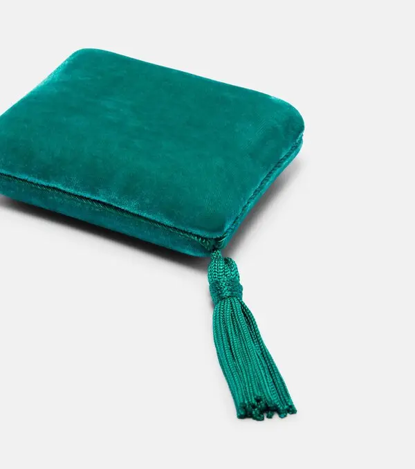 Sophie Bille Brahe Velvet Jewelry Box - Green