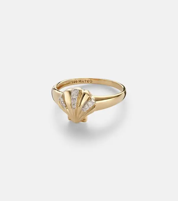 Mateo Venus 14kt Ring - Gold