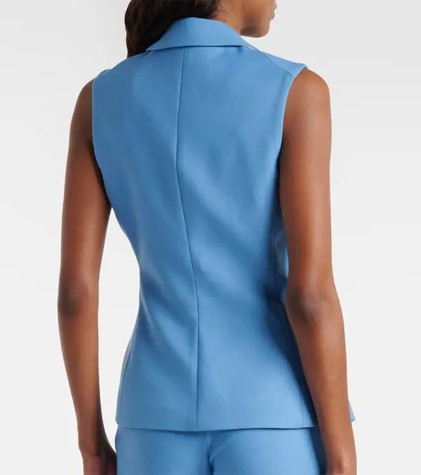 Veronica Beard Benny Single-breasted Vest