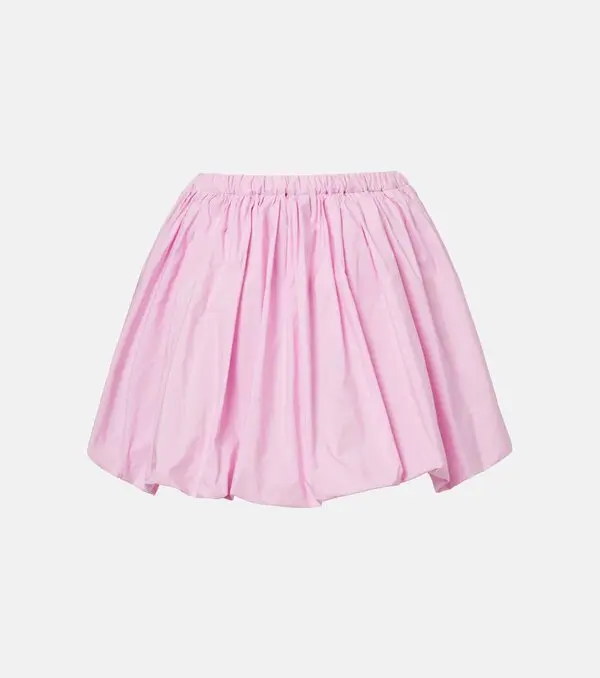 PATOU Gathered Mini Skirt - Pink