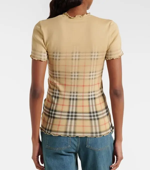 Burberry Check Cotton Top