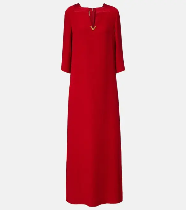 Valentino Garavani Cady Couture Gown - Red