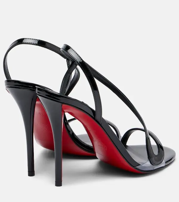 CHRISTIAN LOUBOUTIN Rosa Z Patent Leather Sandals