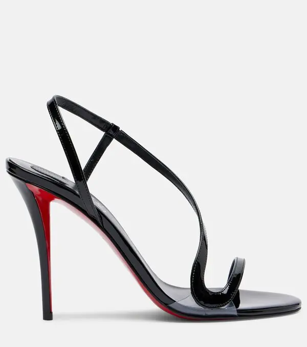 CHRISTIAN LOUBOUTIN Rosa Z Patent Leather Sandals