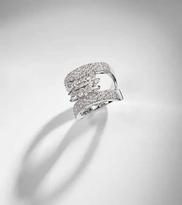 Yeprem 18kt White Gold Diamond Ring