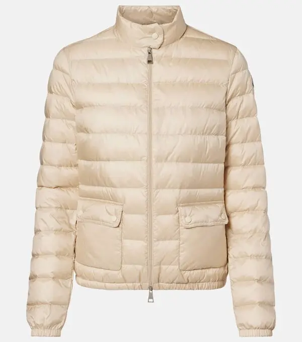 Moncler Lans Down Jacket - Beige