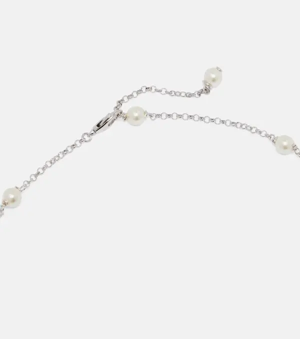 Valentino Garavani Ovalette Swarovski®-embellished Necklace