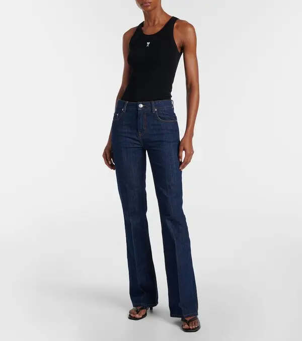 AMI Paris Bootcut Jeans