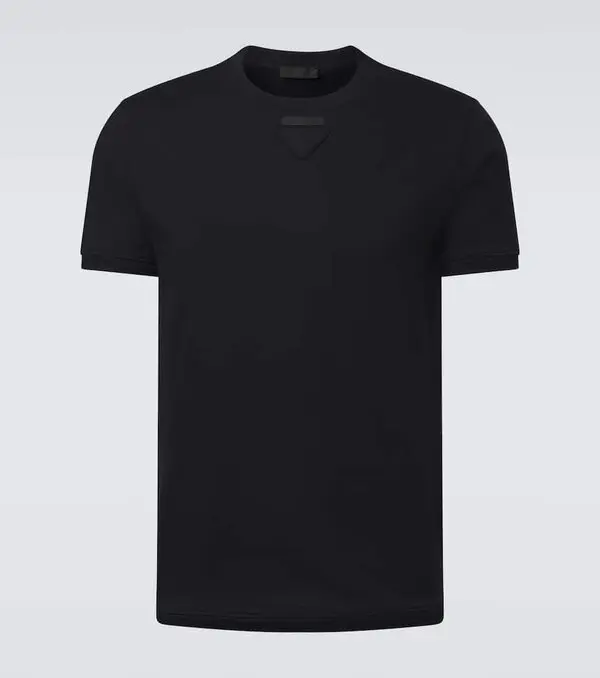 Prada Cotton Jersey T-shirt - Black