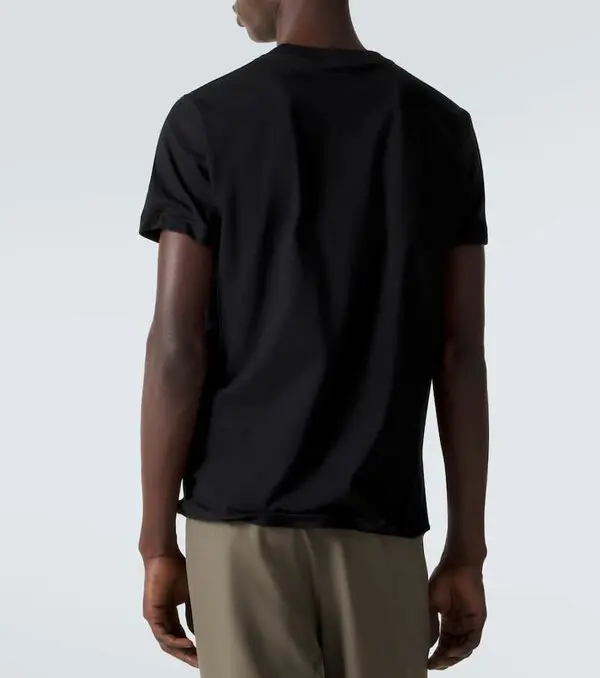 Prada Cotton Jersey T-shirt - Black