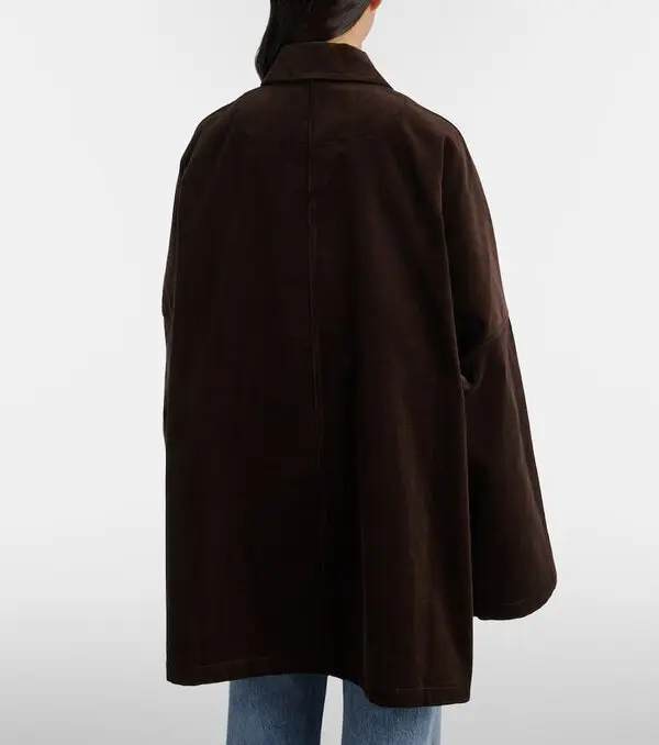TOTEME Cotton Corduroy Overshirt - Brown