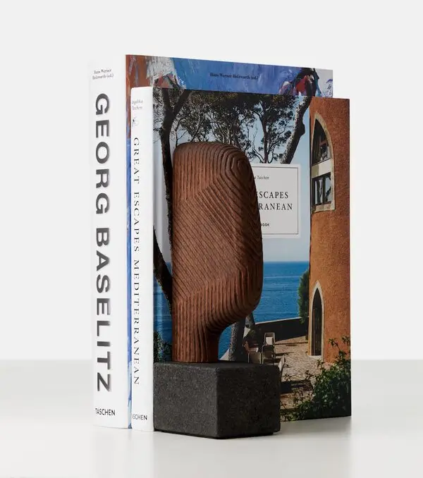 ZANAT Moai Walnut Bookend Patrick Norguet