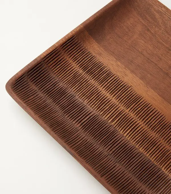 ZANAT Nakit Walnut Decorative Tray Monica Foerster
