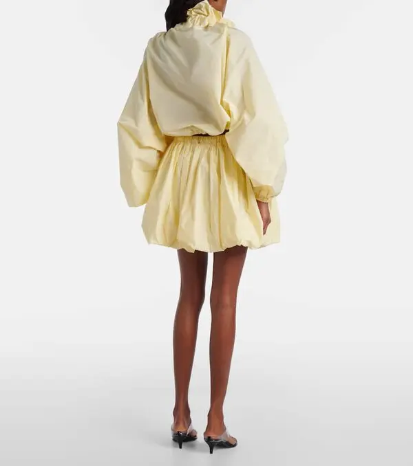 PATOU Gathered Mini Skirt