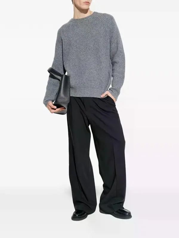 LISA YANG Ribbed Raglan-sleeve Pullover