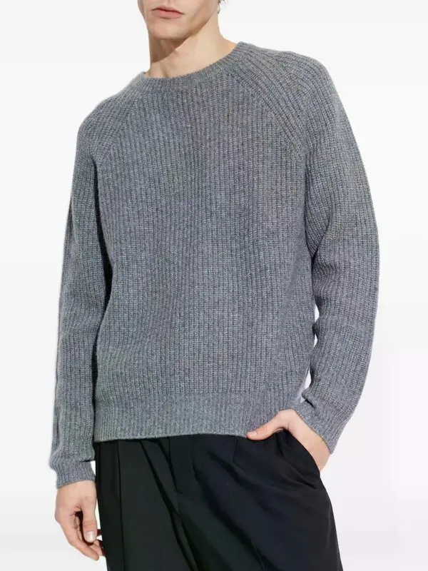 LISA YANG Ribbed Raglan-sleeve Pullover