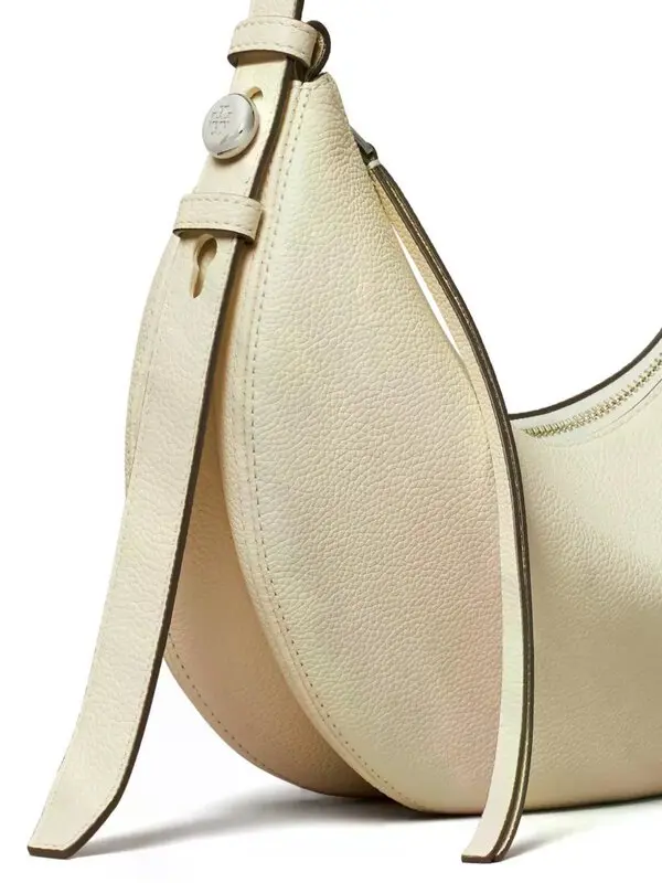 Tory Burch Romy Half Moon Shoulder Bag - Neutrals