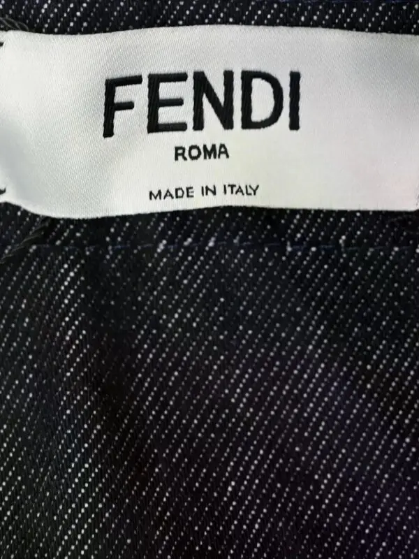 Fendi High-rise Straight-leg Jeans